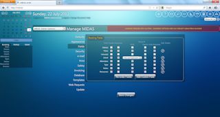 Screenshots | MIDAS Room Booking & Resource Scheduling Software